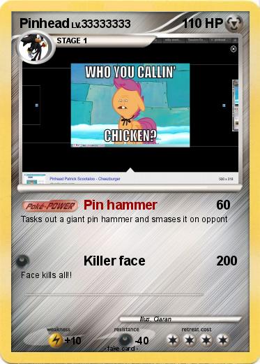 Pokémon Pinhead 65 65 - Pin hammer - My Pokemon Card