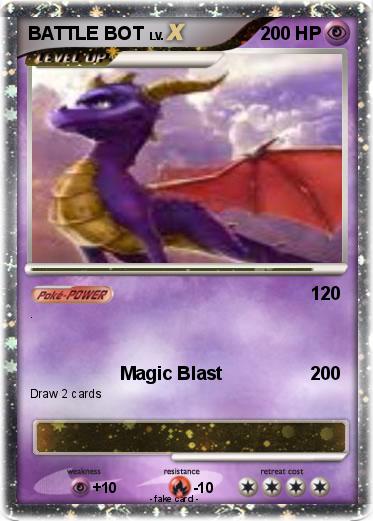 Pokémon BATTLE BOT 2 2 - Magic Blast - My Pokemon Card
