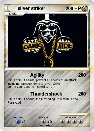 Pokémon silver striker 1 1 - Agility - My Pokemon Card