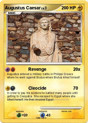 Pokémon Augustus Caesar 2 2 - Revenge - My Pokemon Card
