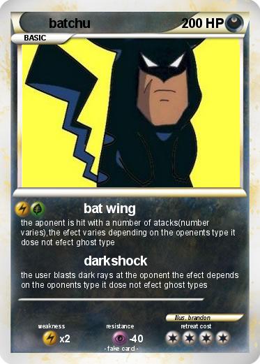 Pokémon batchu 10 10 - bat wing - My Pokemon Card