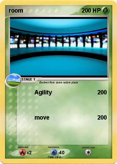 Pokémon room 17 17 - Agility - My Pokemon Card
