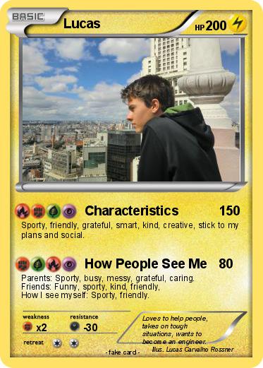 Pokémon Lucas 1267 1267 - Characteristics - My Pokemon Card