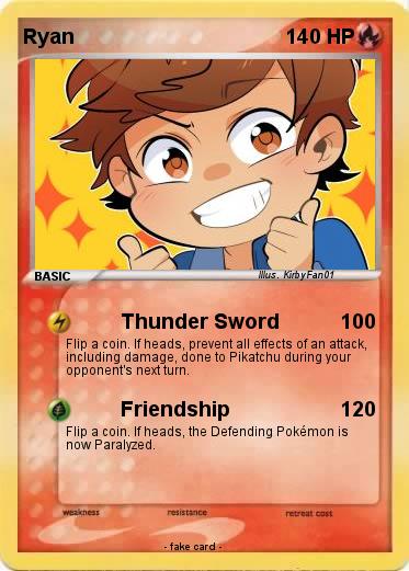 Pokémon Ryan 1278 1278 - Thunder Sword - My Pokemon Card