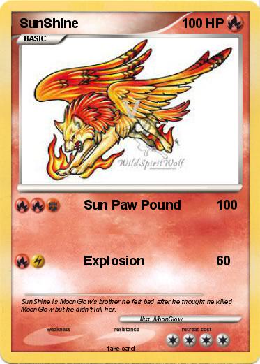 Pokémon SunShine 27 27 - Sun Paw Pound - My Pokemon Card
