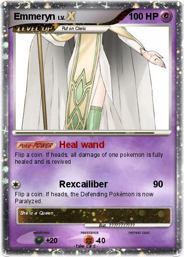 Pokémon Emmeryn - Heal wand - My Pokemon Card