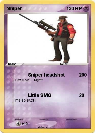 Pokémon Sniper 1149 1149 - Sniper headshot - My Pokemon Card