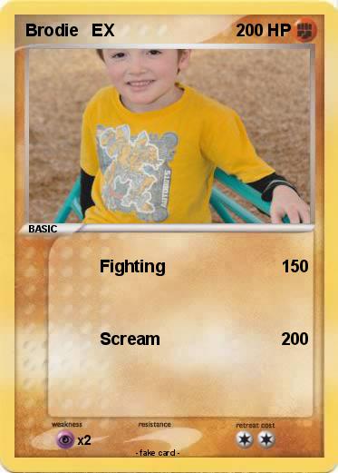 Pokémon Brodie EX - Fighting - My Pokemon Card