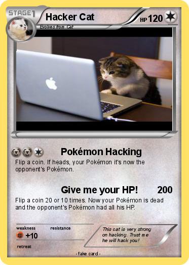 Pokémon Hacker Cat 2 2 - Pokémon Hacking - My Pokemon Card