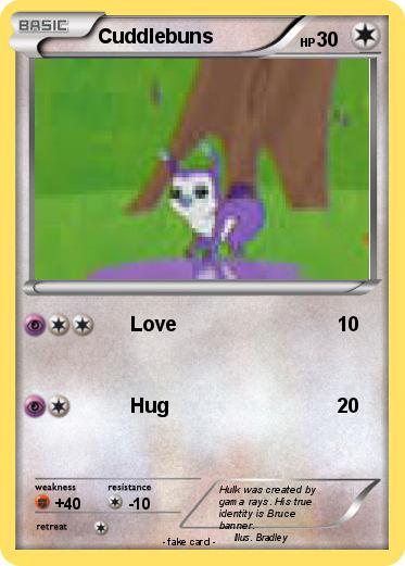 Pokémon Cuddlebuns 5 5 - Love - My Pokemon Card