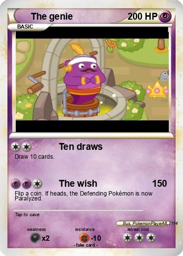 Pokémon The genie 5 5 - Ten draws - My Pokemon Card