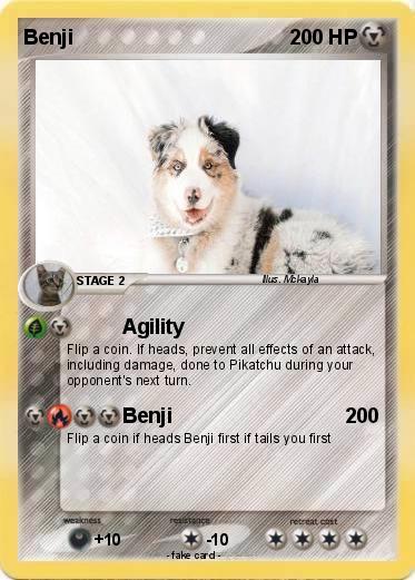 Pokémon Benji 139 139 - Agility - My Pokemon Card
