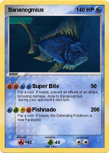 Pokémon Bananogmius 1 1 - Super Bite - My Pokemon Card