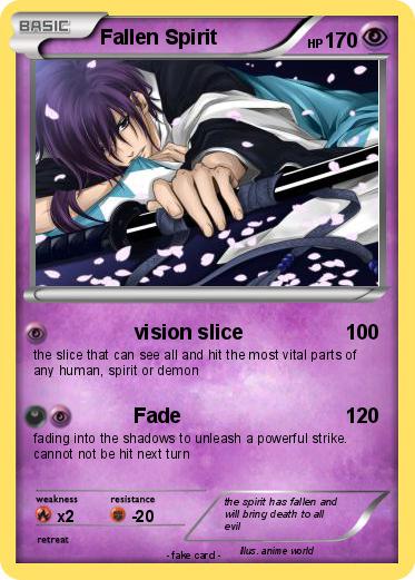 Pokémon Fallen Spirit - vision slice - My Pokemon Card