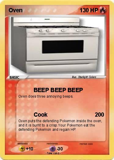 Pokémon Oven 13 13 - BEEP BEEP BEEP - My Pokemon Card