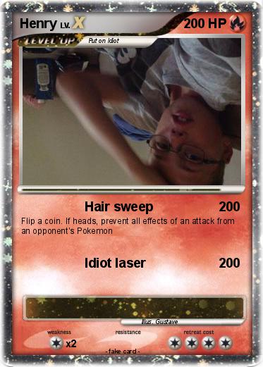 Pokémon Henry 443 443 - Hair sweep - My Pokemon Card