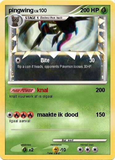 Pokémon pingwing 2 2 - knal - My Pokemon Card