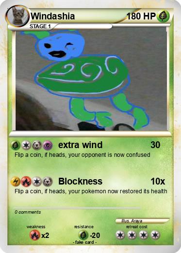 Pokémon Windashia - extra wind - My Pokemon Card