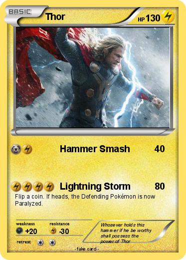 Pokémon Thor 473 473 - Hammer Smash - My Pokemon Card