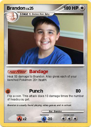 Pokémon Brandon 438 438 - Bandage - My Pokemon Card