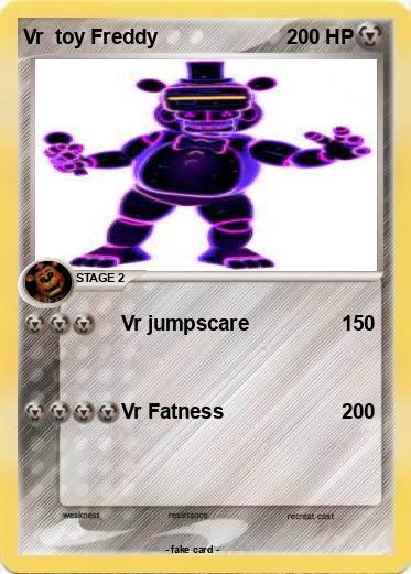 Pokémon Vr toy Freddy - Vr jumpscare - My Pokemon Card