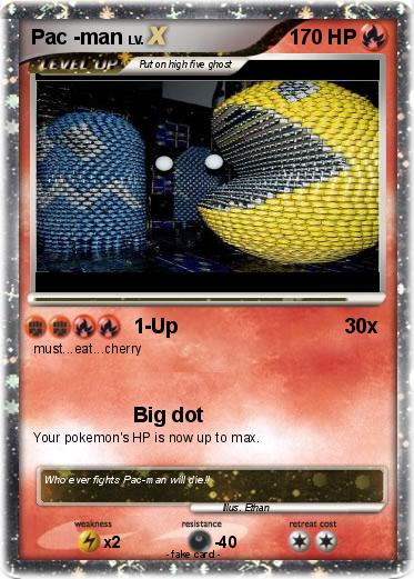 Pokémon Pac man 202 202 - 1-Up - My Pokemon Card