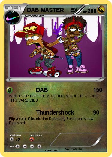 Pokémon DAB MASTER EX - DAB - My Pokemon Card
