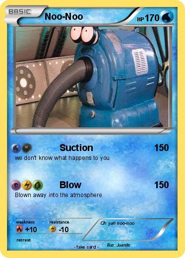 Pokémon Noo Noo 14 14 - Suction - My Pokemon Card