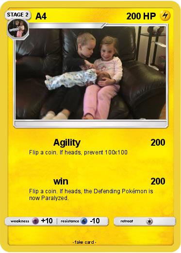 Pokémon 1 176132 176132 - Agility - My Pokemon Card