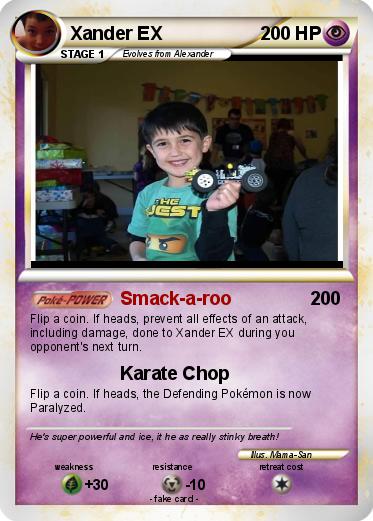 Pokémon Xander EX - Smack-a-roo - My Pokemon Card