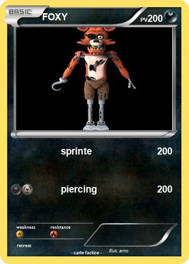 Pokémon FOXY 2727 2727 - sprinte - Ma carte Pokémon