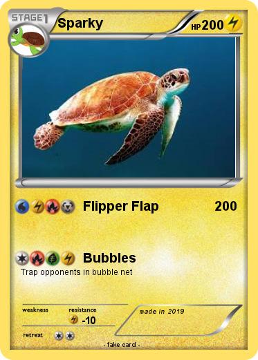 Pokémon Sparky 289 289 - Flipper Flap - My Pokemon Card