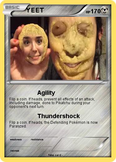 Pokémon YEET 36 36 - Agility - My Pokemon Card