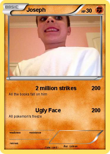 Pokémon Joseph 366 366 - 2 million strikes - My Pokemon Card