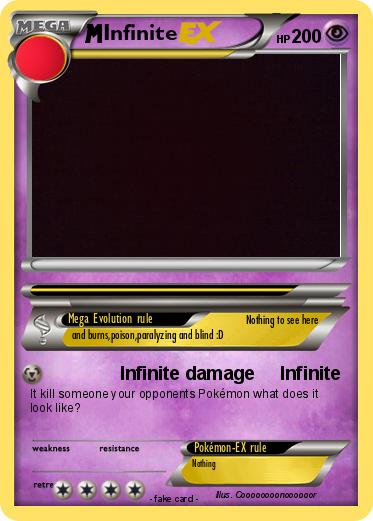 Pokémon Infinite 163 163 - Infinite damage Infinite - My Pokemon Card