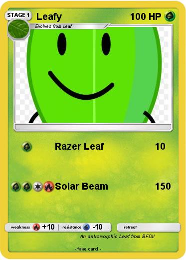 Pokémon Leafy 175 175 - Razer Leaf - My Pokemon Card