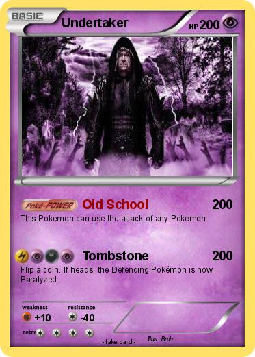 Pokémon Undertaker 915 915 - Old School - Ma carte Pokémon