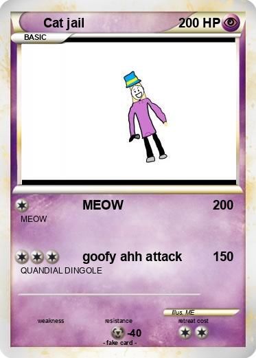 Pokémon Cat jail - MEOW - My Pokemon Card