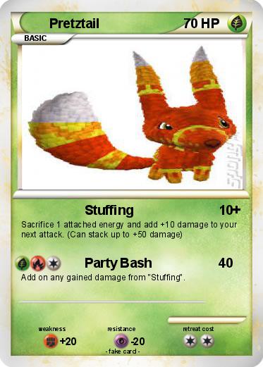 Pokémon Pretztail 2 2 - Stuffing - My Pokemon Card