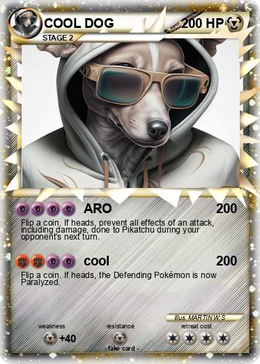 Pokémon COOL DOG 54 54 - ARO - My Pokemon Card