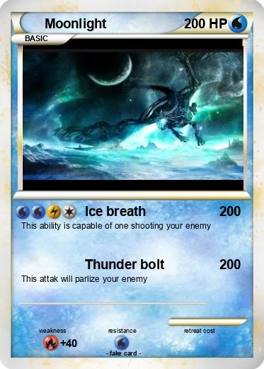 Pokémon Moonlight 109 109 - Ice breath - My Pokemon Card
