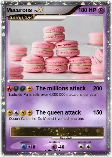 Pokémon Macarons 3 3 - The millions attack - My Pokemon Card