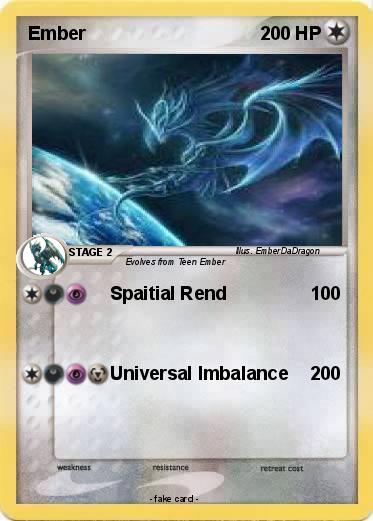 Pokémon Ember 41 41 - Spaitial Rend - My Pokemon Card