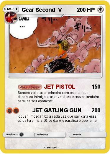 Pokémon Gear Second V - JET PISTOL - My Pokemon Card