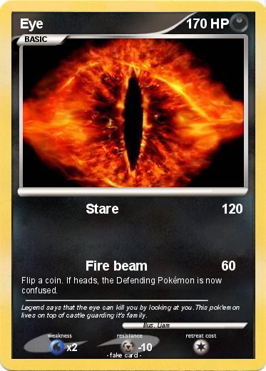 Pokémon Eye 444 444 - Stare - My Pokemon Card