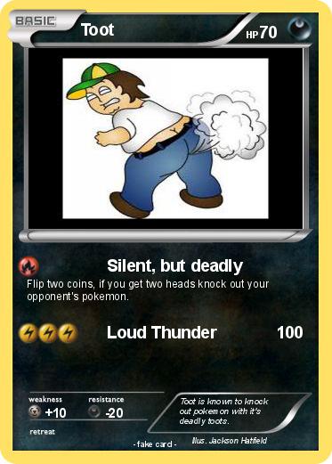 Pokémon Toot 25 25 - Silent, but deadly - My Pokemon Card