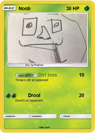 Pokémon Noob 1500 1500 - Dirt toss - My Pokemon Card