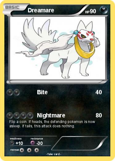 Pokémon Dreamare - Bite - My Pokemon Card