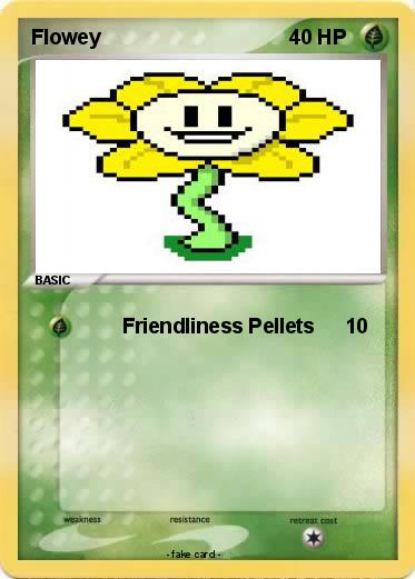 Pokémon Flowey 186 186 - Friendliness Pellets - My Pokemon Card