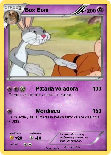 Pokémon Box Boni - Patada voladora - Mi carta pokémon